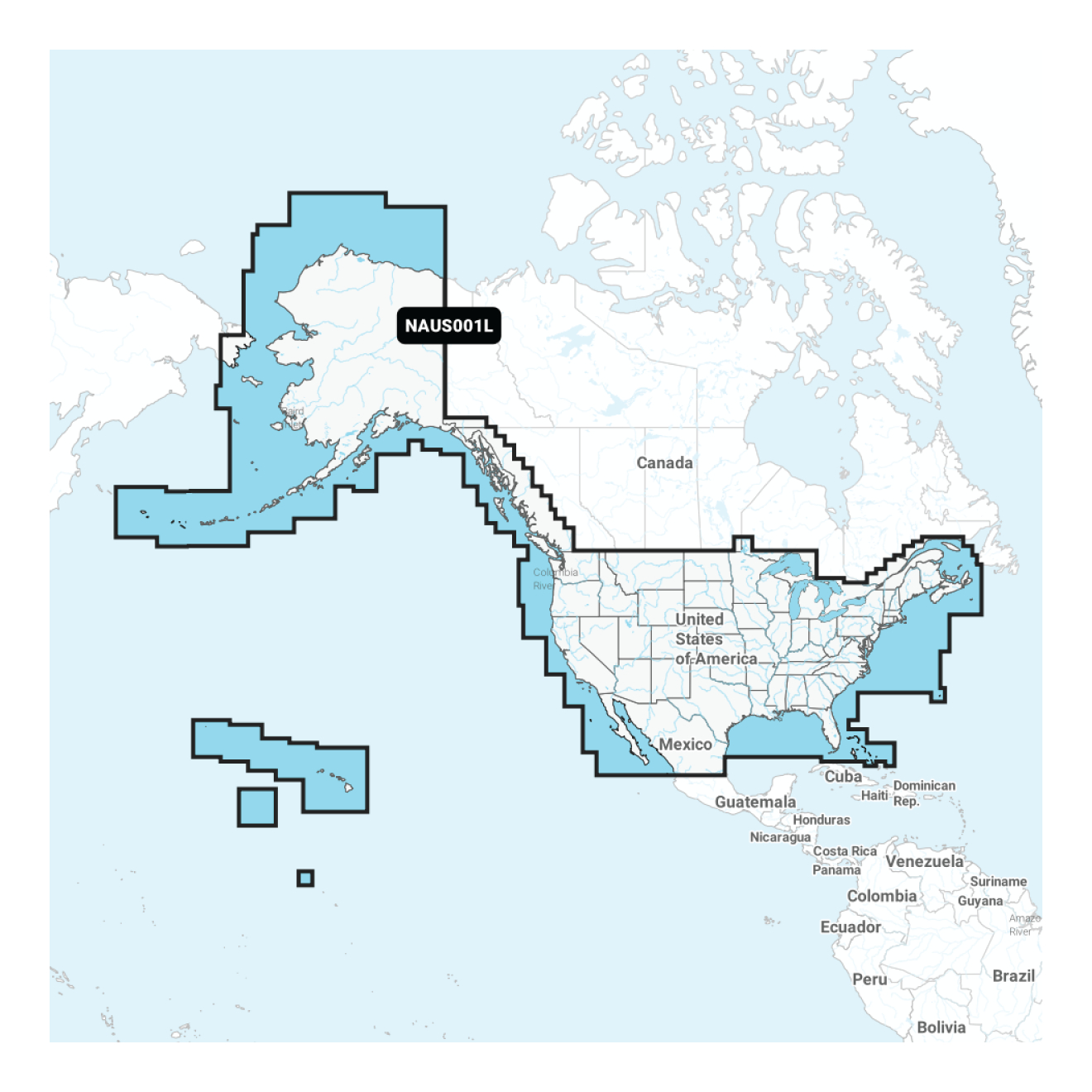 Navionics+ Cartography Chart Card | BoondockGear.com